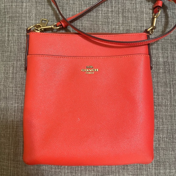 Coach | Bags | Coach Orange Crossbody Bag | Poshmark